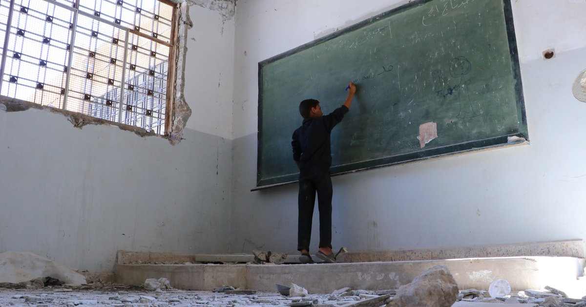 Saving education during war — Peace Insight